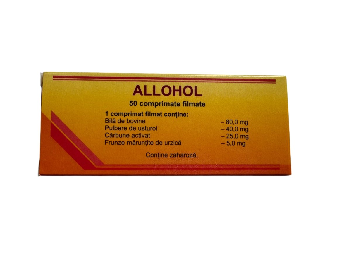 Allochol 50 tabs – USA Apteka