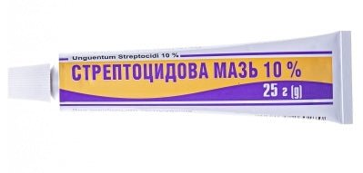 Streptocide ointment 10% 25 g – USA Apteka